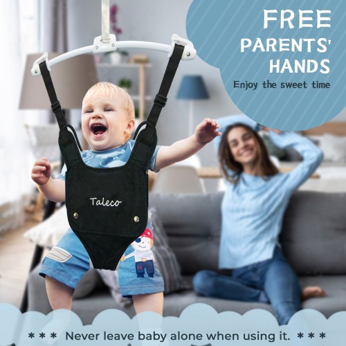 Baby Jumper with Stand,Baby Bouncer,Easy Set-Up,Baby Exerciser for ...